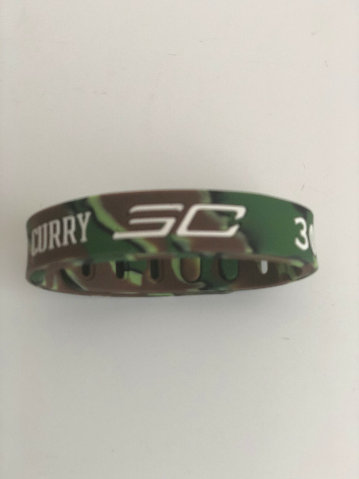 Basketball Bracelet Silicone adjustable Wristband Rubber Stephen Curry ...