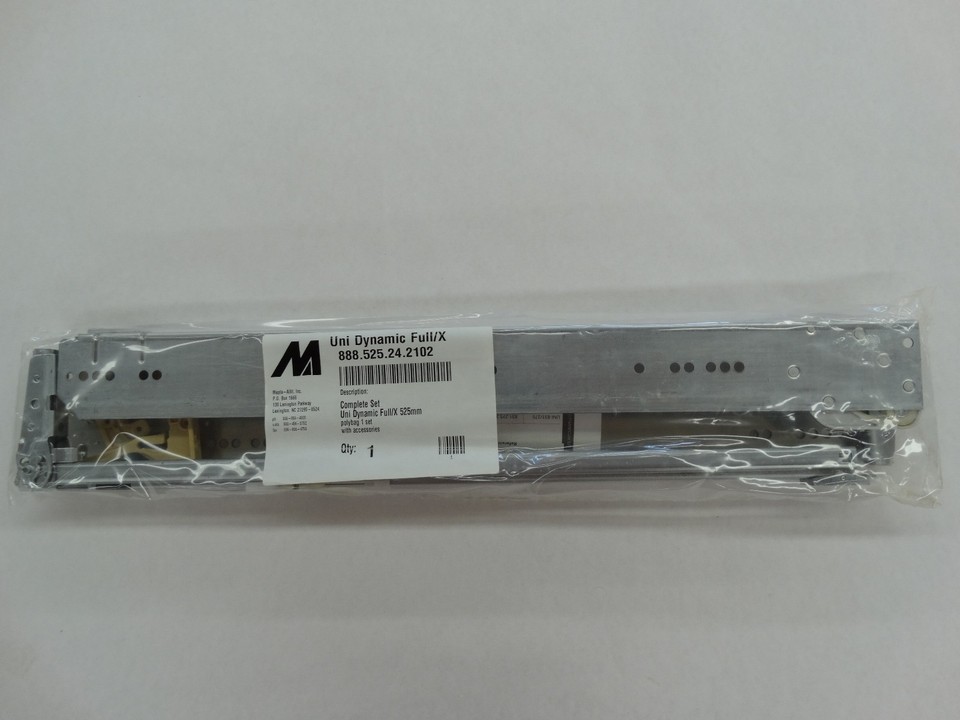 Mepla - Alfit Uni Dynamic Full / X 525 mm Under Mount Drawer Slide | eBay