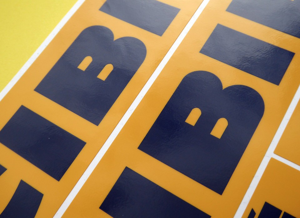 Classic Car Rally/Race CIBIE sticker set x4 GLOSS LAMINATED ESCORT ...