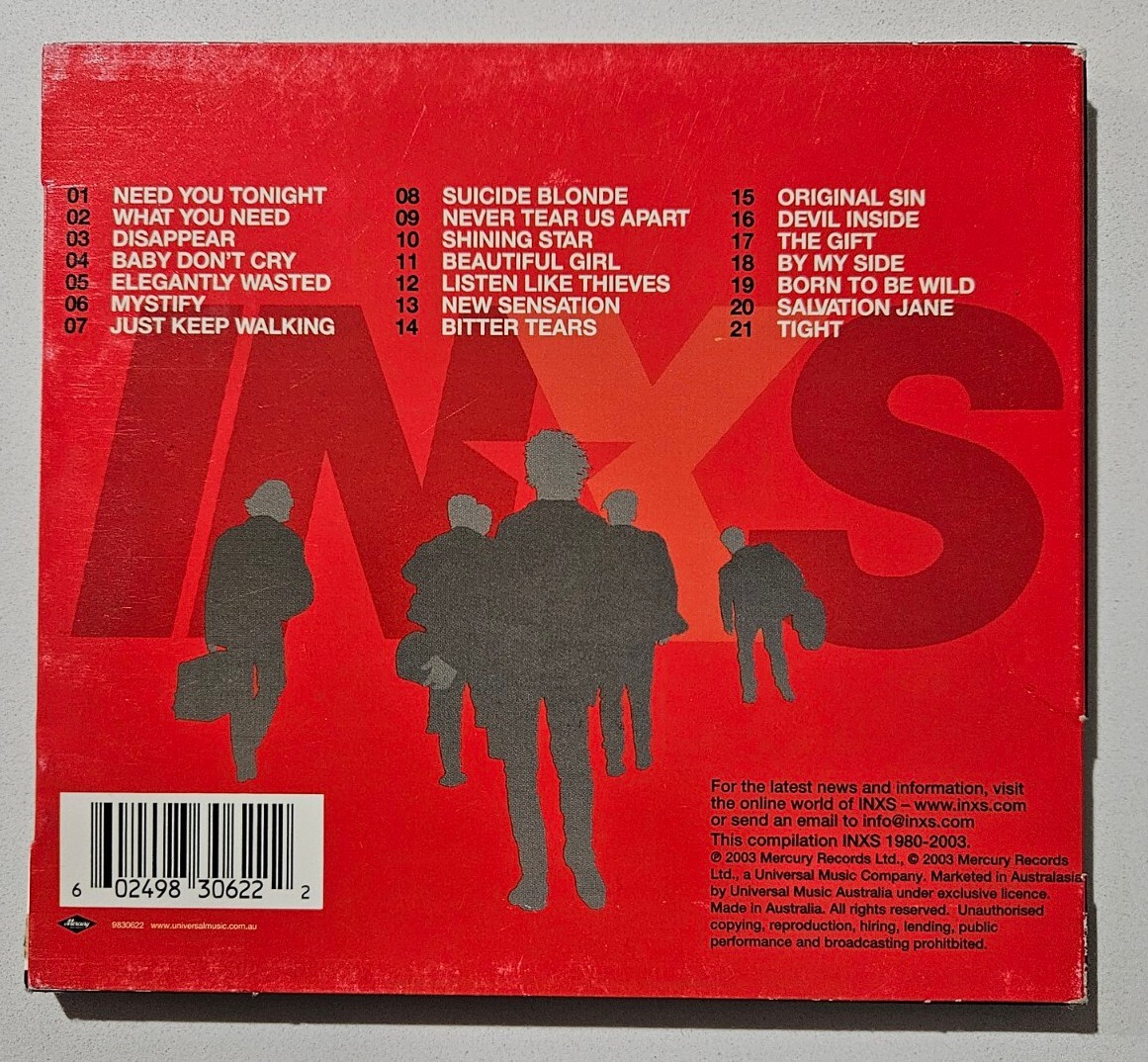 INXS - Definitive Limited Edition CD Digipak | eBay Australia