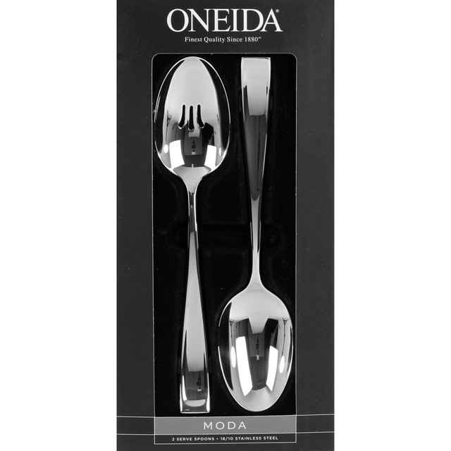 ONEIDA Moda Set of 2 Serving Spoons for sale online | eBay