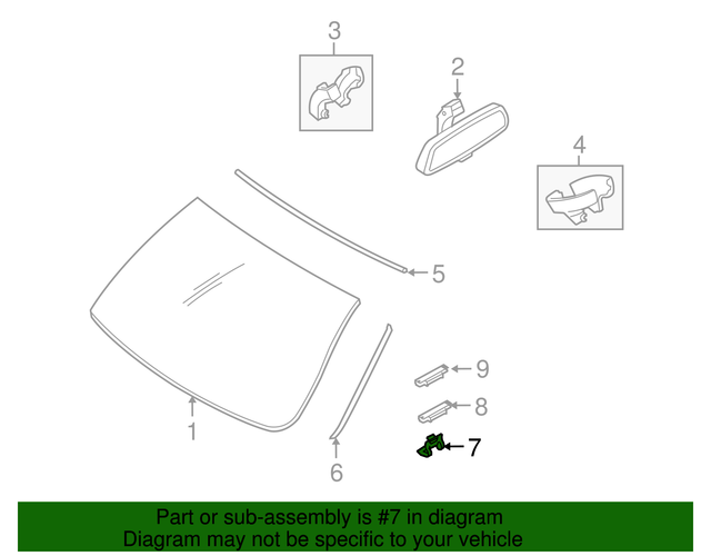 BMW 51137177926 Genuine OEM Side Molding Clip for sale online | eBay