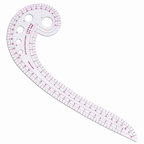 Multi-function Plastic French Curve Sewing Ruler Easy Curve Ruler for ...