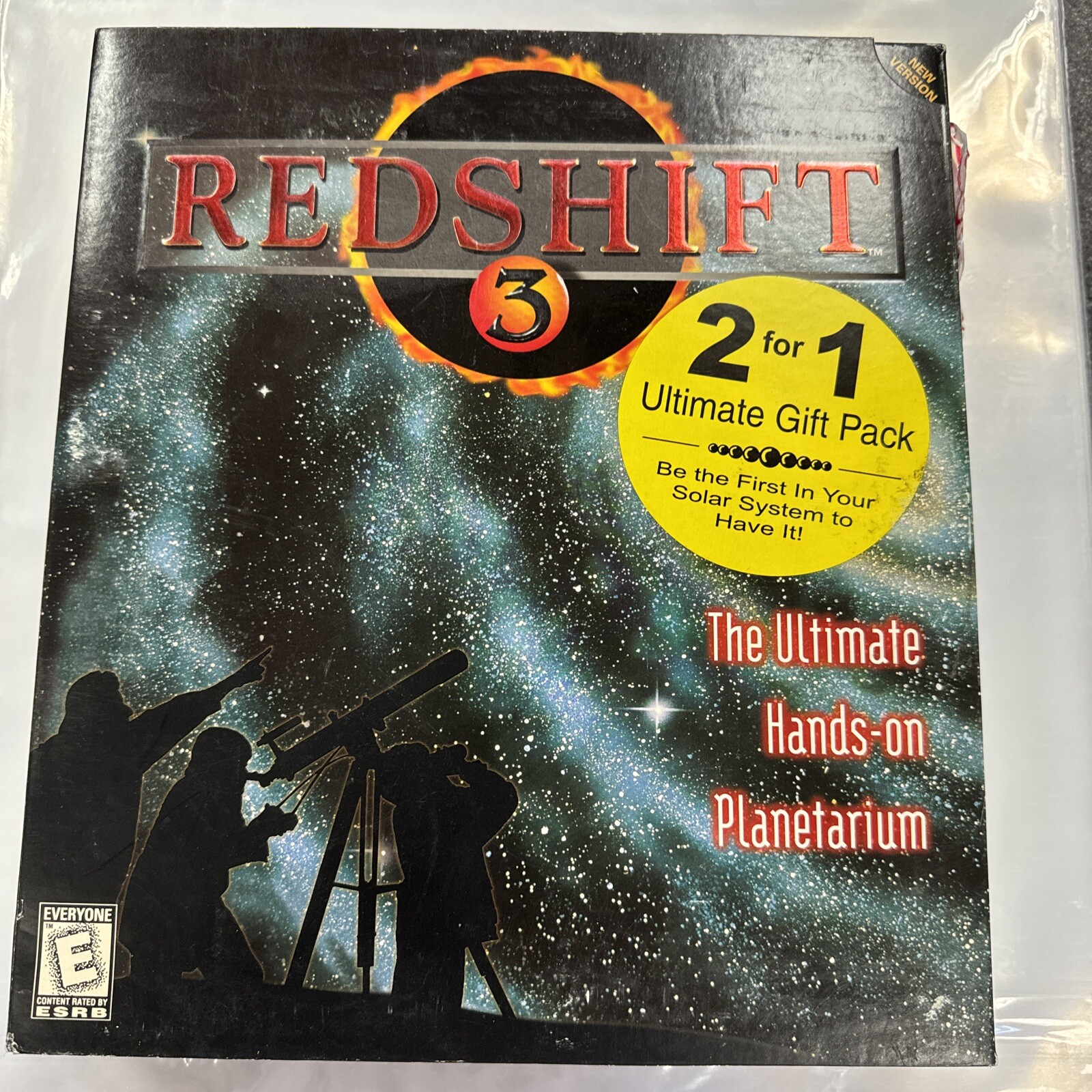 REDSHIFT 3 The Ultimate Hands-On Planetarium Windows 95 1998 BIG BOX NEW | eBay