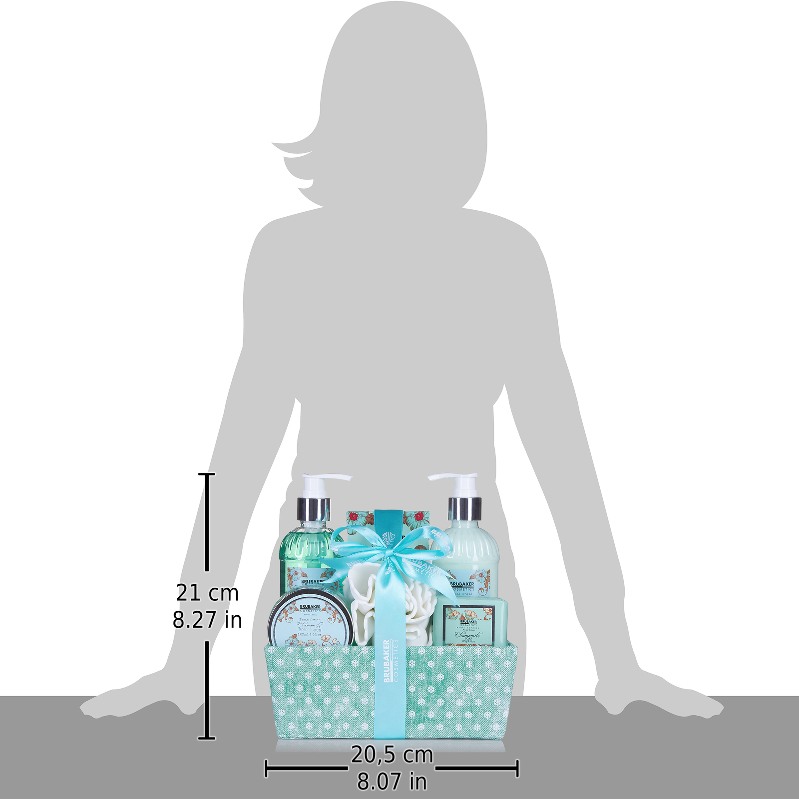 BRUBAKER Cosmetics Relaxing at Home Spa Bath Kit - Fresh Chamomile ...