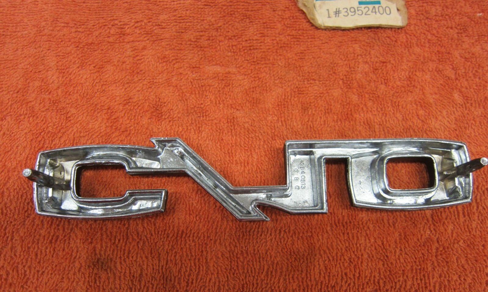 NOS 1969 1970 CHEVROLET TRUCK C/10 FENDER EMBLEM GM 3952400 | eBay