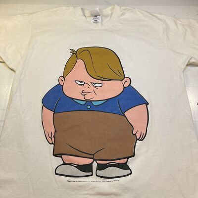 VINTAGE 1996 LIFE WITH LOUIE ANDERSON CARTOON SHOW COMEDY COMEDIAN T ...