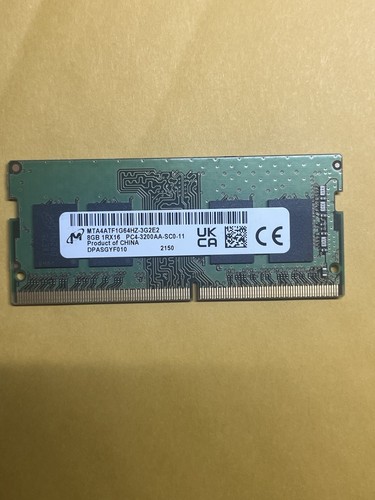 (LOT OF 10) 8GB 1Rx16 PC4-3200 Mhz SO-DIMM Laptop Ram DDR4 | eBay