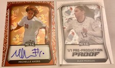 2024 Leaf Metal Women of Sport - Alex Morgan #1 Black Pulsar /1 for ...