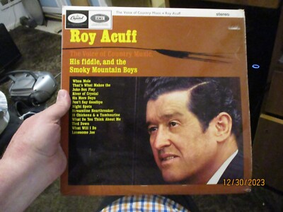 Roy Acuff 1960s Collector LP "The Voice of Country Music" Capitool ...