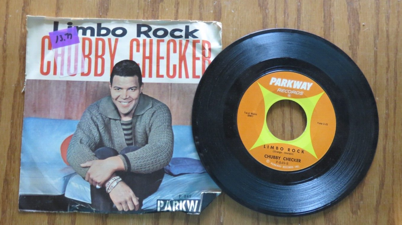 Chubby Checker Limbo Rock Popeye Picture Sleeve Single Rock N Roll 45 7 ...