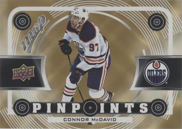 2022-23 Upper Deck MVP - Pinpoints Gold #PP-25 Connor McDavid for sale ...
