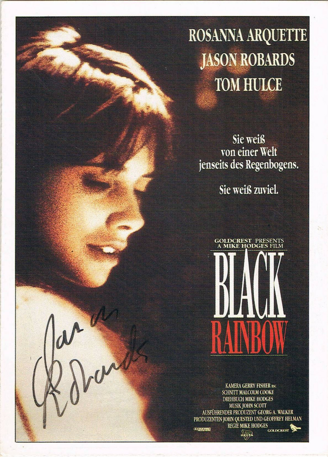 Jason Robards 1922-2000 autograph signed German CINEMA movie poster ...