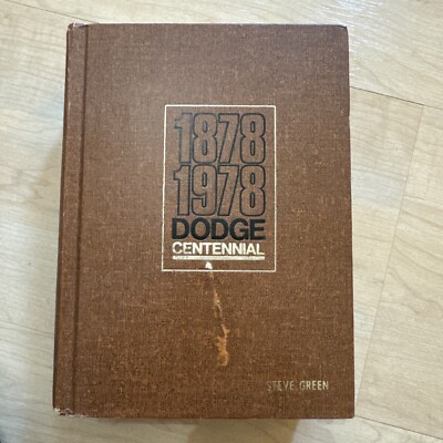 D78 DODGE Engineering Catalog 1878-1978 Dodge Centennial Book Hardback ...