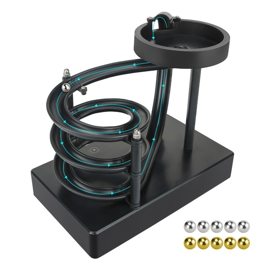 Kinetic Art Perpetual Motion Machine Desktop Decoration Toy Type C USB ...
