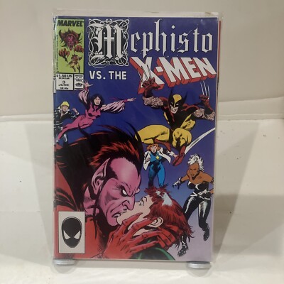 Mephisto Vs #3 The X-Men Marvel Jun 1987 Part Of Limited Series | eBay