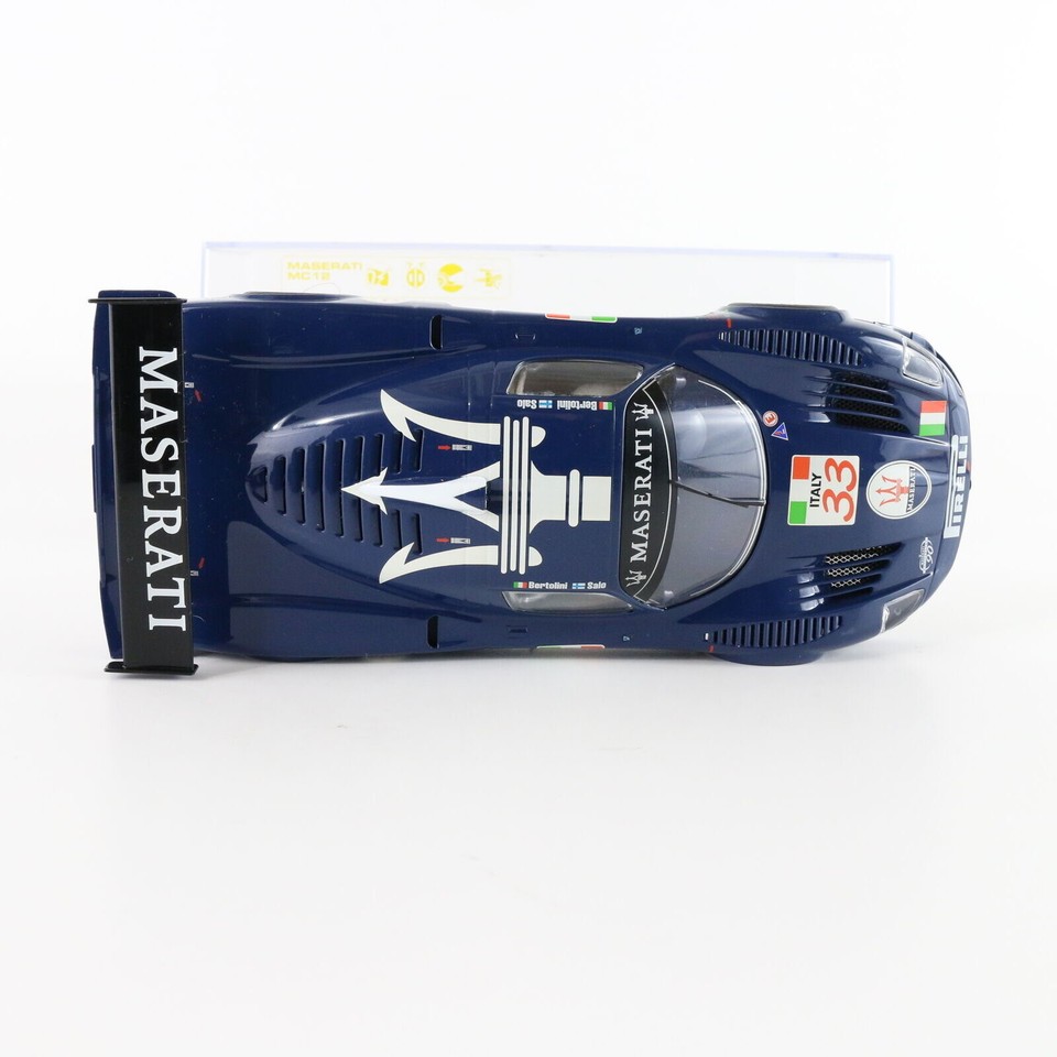 Maserati Mc12 #33 Blue Firelli Hornby Scalextric 1:32 Slot Car C2630a ...