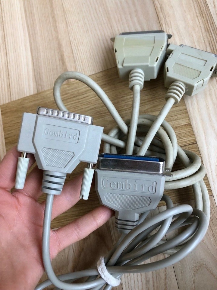 Parallel Port Printer, Port Cable Vintage Old Computer Cable Gembird | eBay