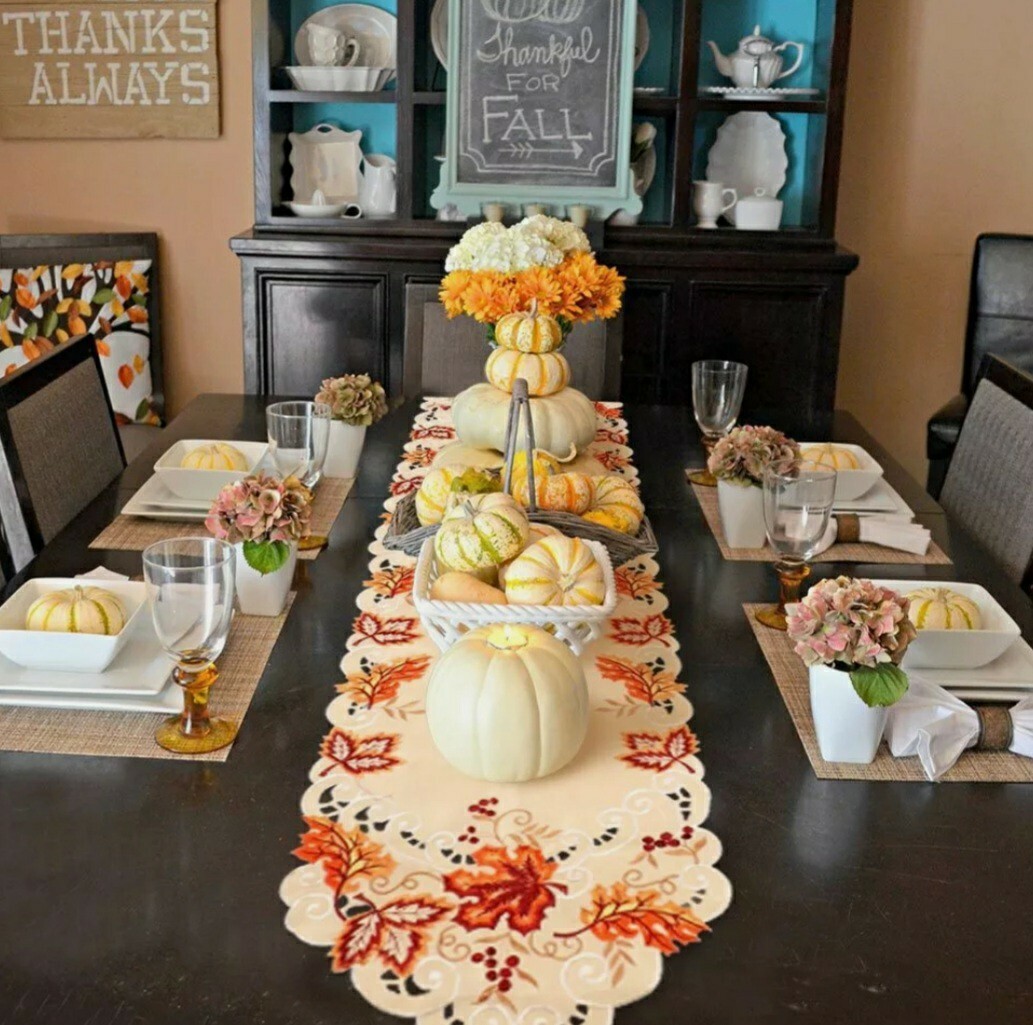 Matching Table Runners And Placemats Picture It! Photo Memories Table