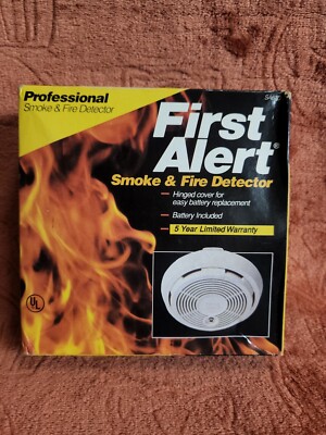 First Alert Professional Smoke and Fire Detector SA76D | eBay