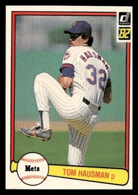 1982 Donruss #301 Tom Hausman New York Mets Baseball card | eBay