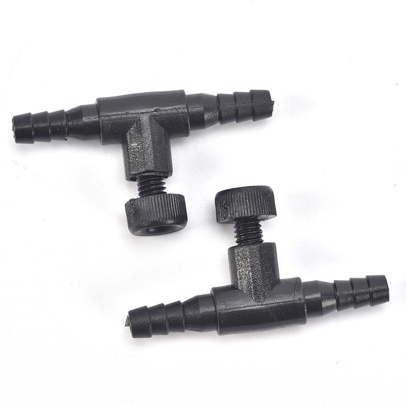 10x fish tank air line flow control regulator valve aquarium for 4/6mm ...