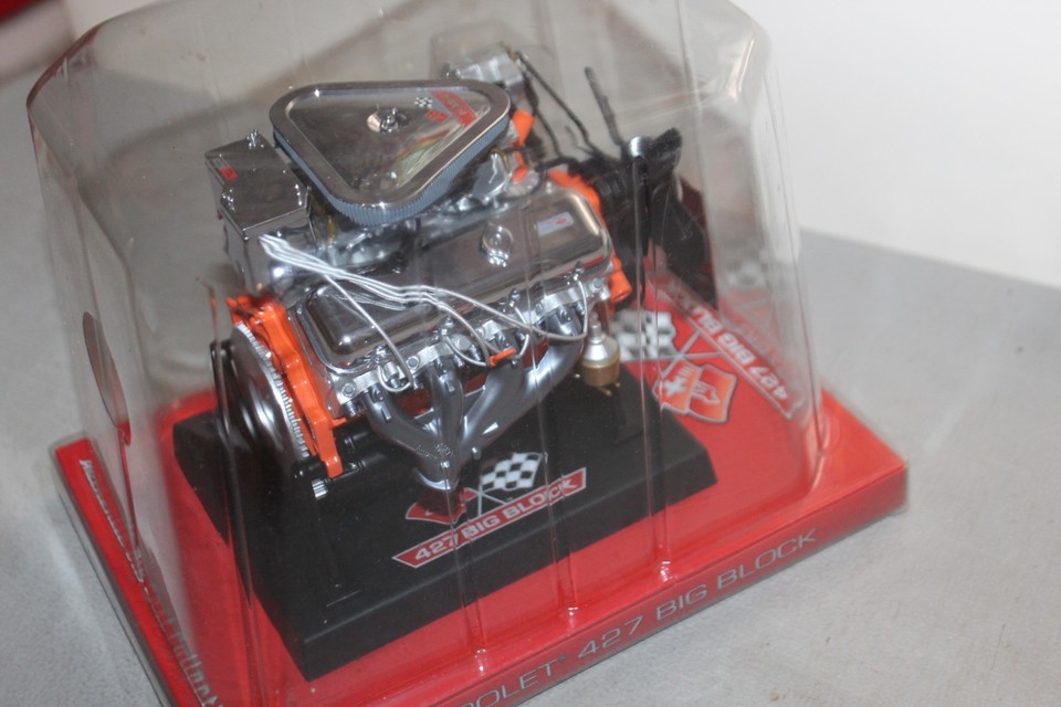 Chevy 427 Big Block L89 Turbo Jet Engine 1:6 Scale Diecast Car Liberty ...