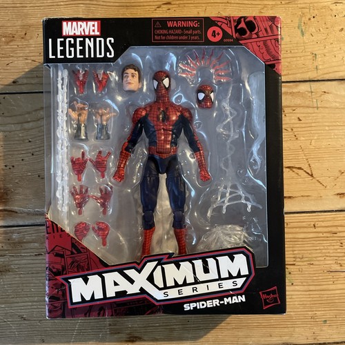 Marvel Legends Maximum Series Spider-Man Collectible 6" Action Figure ...