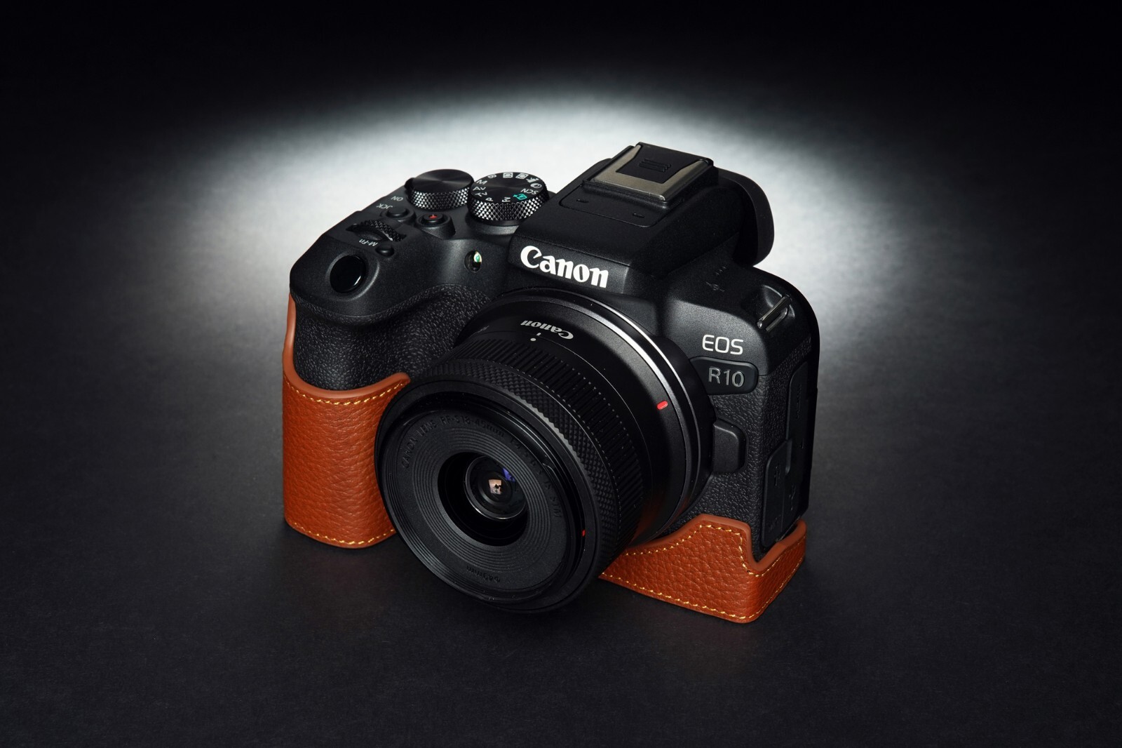 Genuine Real Leather Half Camera Case Bag Cover for Canon EOS R10 | eBay