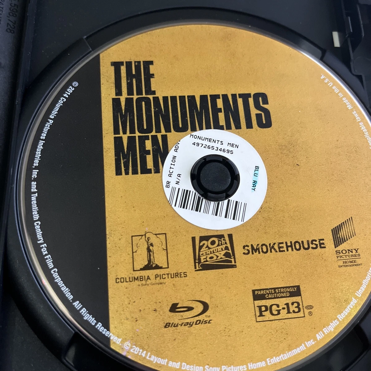 Monuments Men Dvd Cover