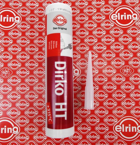 Sealer DIRKO HT RED 310ml ELRING 465,765 silicone cartridge | eBay