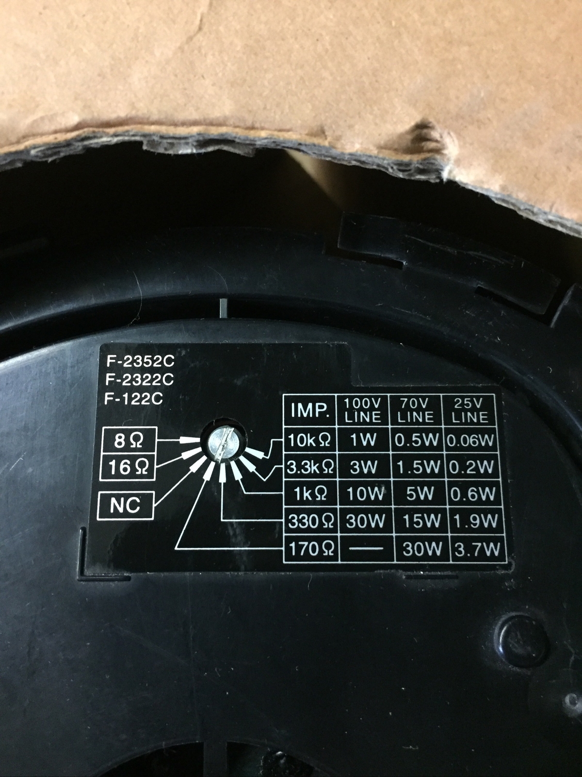 TOA Corporation F-2322C 30W Ceiling Speaker System Customer Demo | eBay