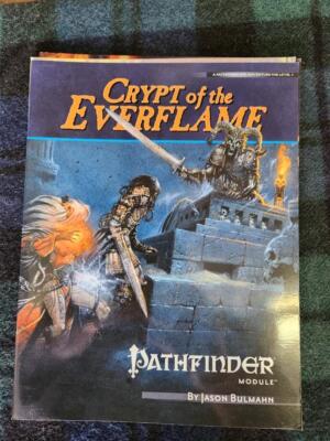 Pathfinder Roleplaying Game Adventure Path Module CRYPT OF THE ...
