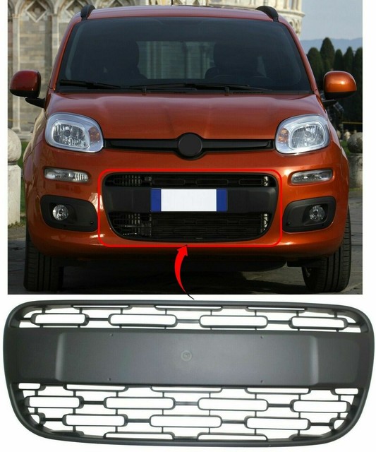FIAT Panda Front Bumper Grille Lower Centre 2012- Insurance Approved UK ...