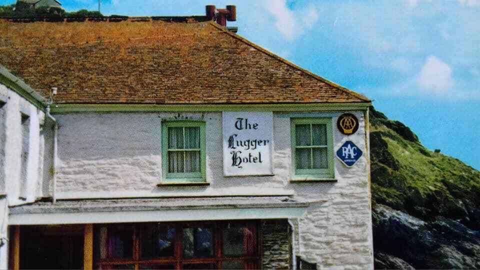 Vintage Postcard The Lugger Hotel Portloe St. Austell 1970s 1978 Stroud ...