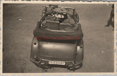Photo, WW2, view of a convertible from above (N)50203 | eBay