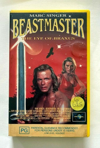 Beastmaster III 3 The Eye of Braxus - 1996 Fantasy Film Marc Singer ...