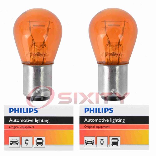 2 pc Philips Parking Light Bulbs for Acura CL CSX EL Legend RDX RL RLX ...
