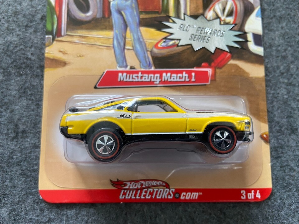 Mustang Mach 1 RLC Red Line Club Rewards Series Hot Wheels Collectors ...