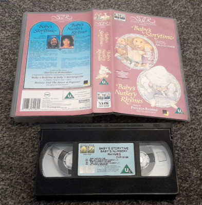 BABY'S STORYTIME BABY'S NURSERY RHYMES STR RARE PAL VHS VIDEO KIDS ...