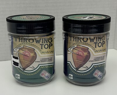 Made in USA - 2 Individually Packaged Channel Craft Throwing Top Kits w ...