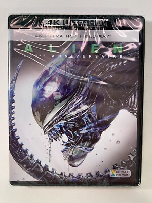 Alien - 40th Anniversary Edition (4K UHD + Blu-ray, 1979, Region Free ...