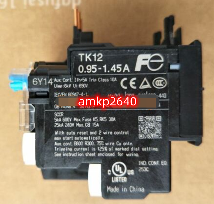 New For FUJI Thermal Relay TK12W-P95 TK12 0.95-1.45A #am | eBay