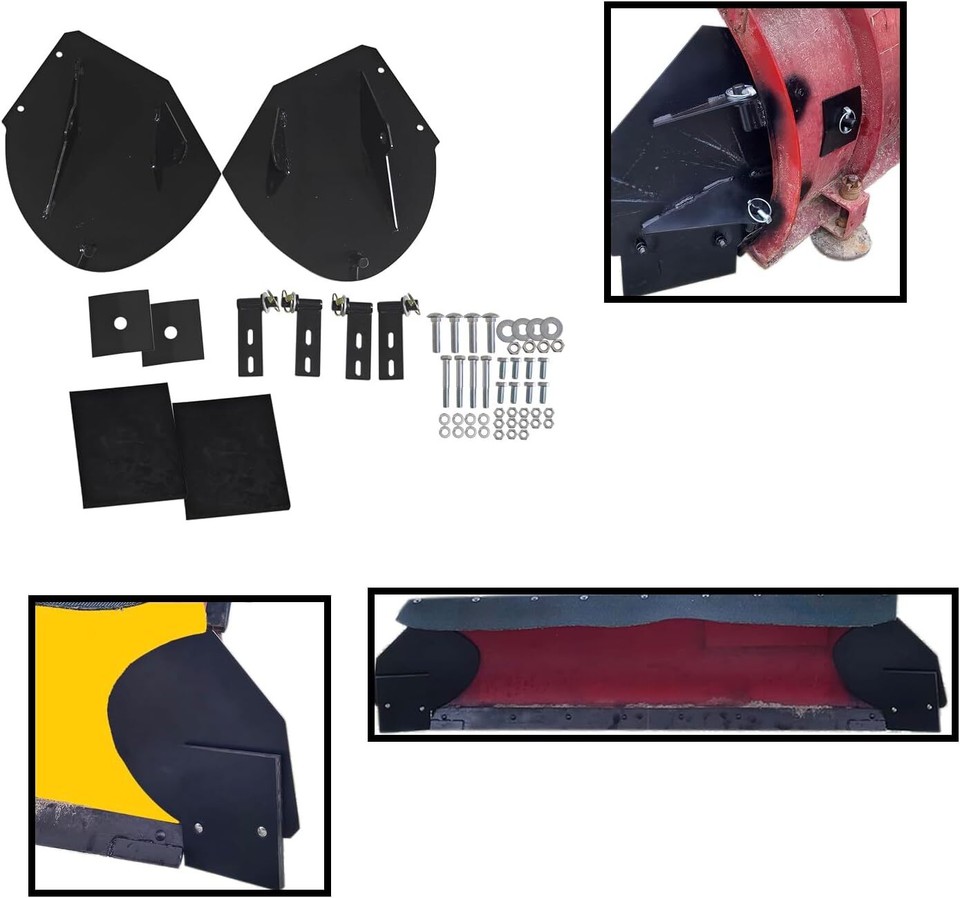 FITS PW22 Snow Plow Blade Wing Extensions Extenders Pro Wings Wing ...