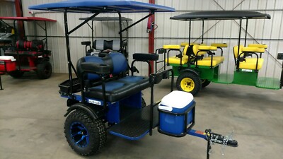 Club Car 2 person custom trailer pull behind Tag-a-long | eBay