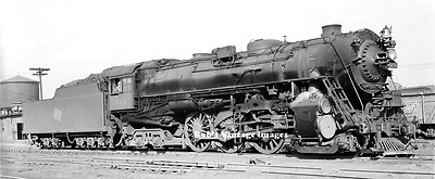 Milwaukee Road Steam Locomotive 134 photo 4-6-4 Hudson CMSP Railroad 7x ...