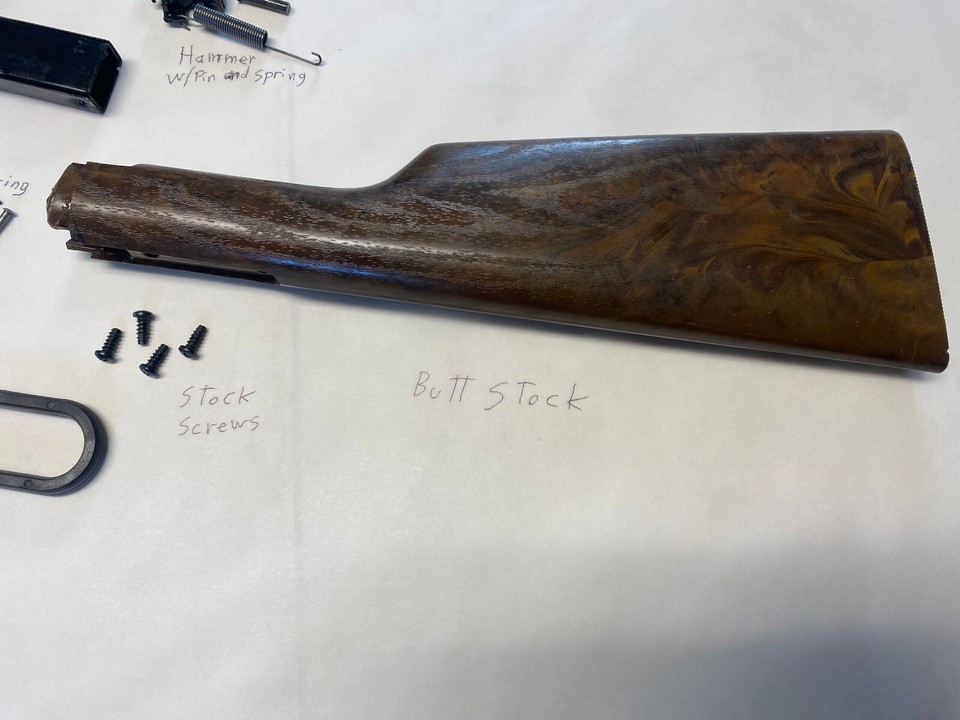 Original parts - Daisy model 1894 BB gun Stock Barrel Band Trigger ...