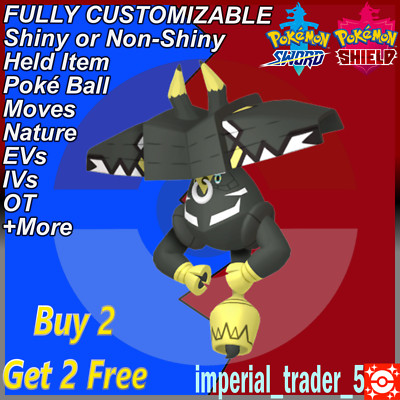 Pokémon Sword and Shield Shiny Tapu Bulu W/ Best 6IV Customizable | eBay