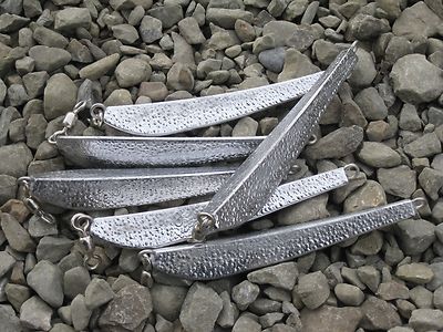 6 fishing Norway Viking cod jigs lures 8oz jigging no hooks unplated | eBay