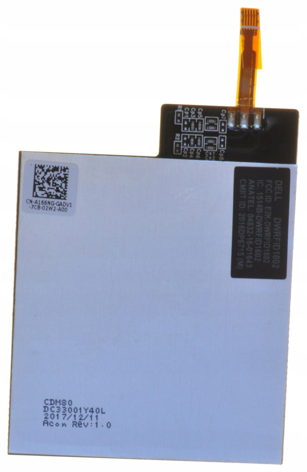 NFC reader DELL Latitude 5580 A166NG A | eBay